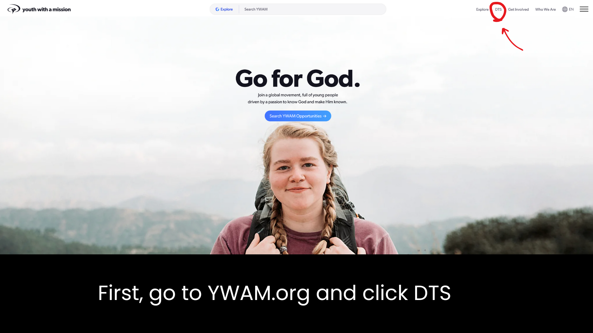 YWAM Locations in the USA